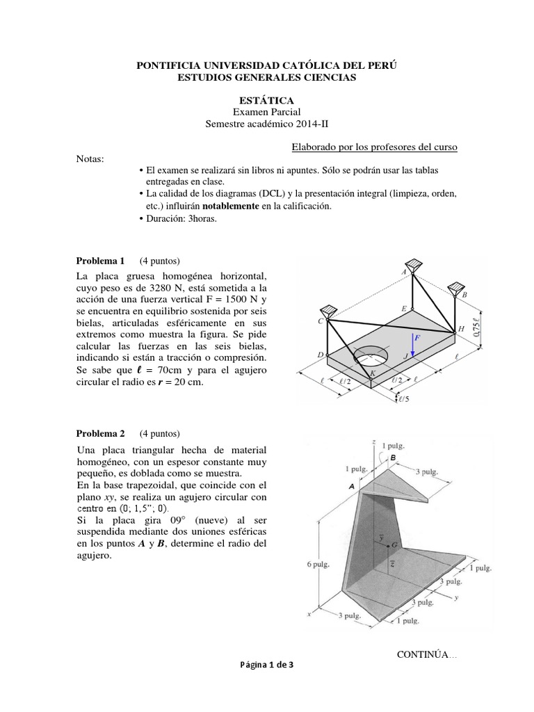 Ex1 2014.2 Sol | PDF | Física Aplicada e Interdisciplinaria