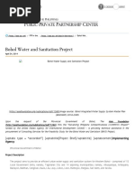 Sample of A Project Proposal - Water System Project | PDF | Drinking ...