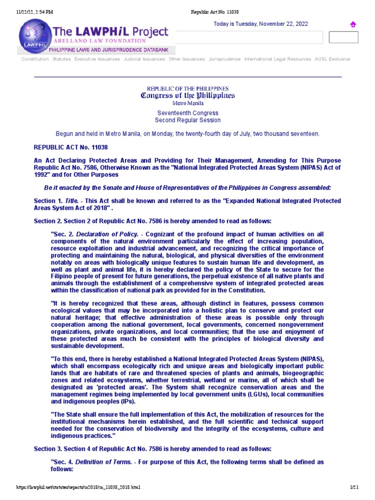 Republic Act No. 11038 | PDF