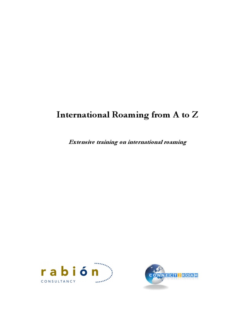 Brochure Roaming Training AtoZ | PDF | Roaming | Short Message Service Brochure Roaming Training AtoZ | PDF | Roaming | Short Message Service