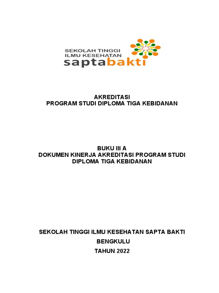 (27 Agustus) Buku 3A - Panduan Pengisian Dokumen Kinerja-Diploma Tiga ...