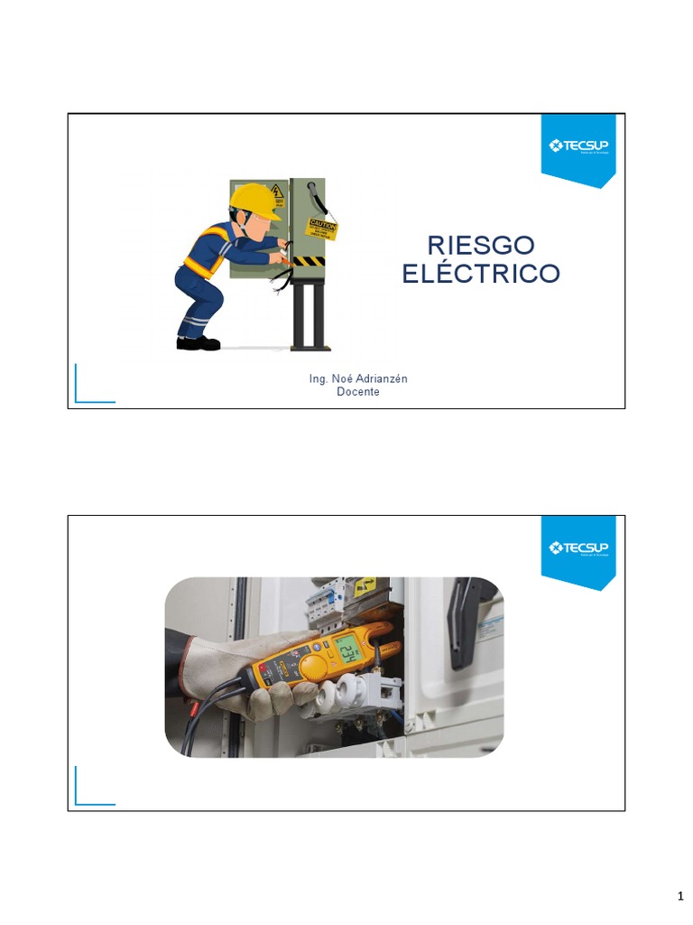 PPT-Riesgo Eléctrico | PDF