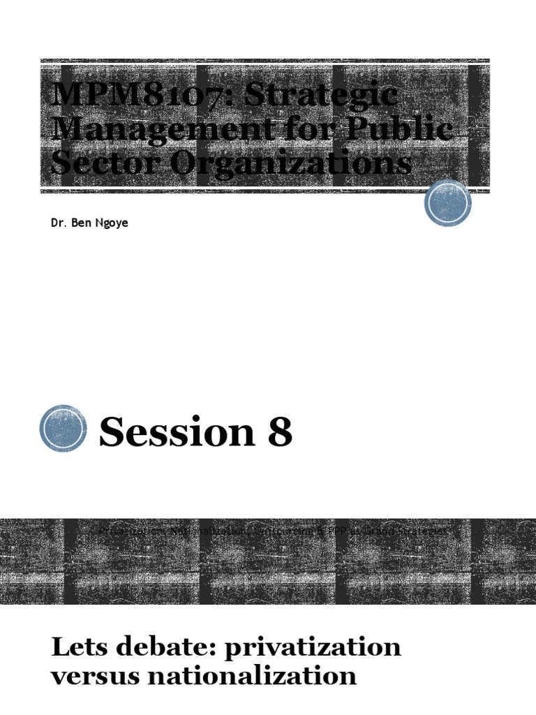 MPM8107 - MMPPM 2022 - Session 8 | PDF | Self-Improvement