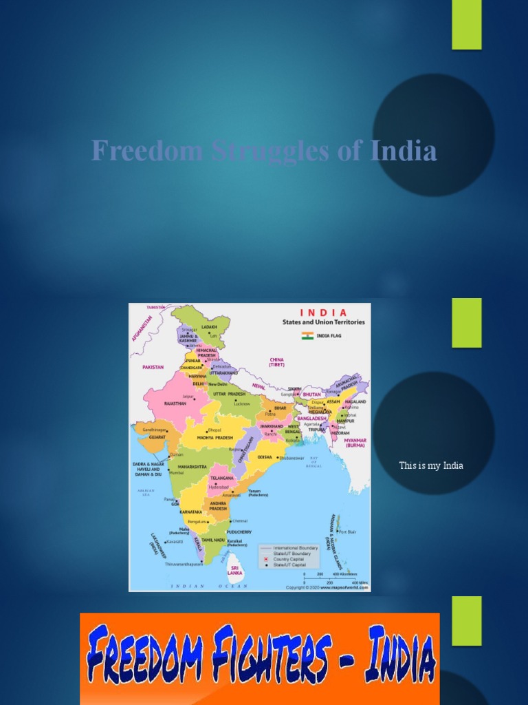 Key Centers of India's Freedom Struggle | PDF | Indian Independence ...