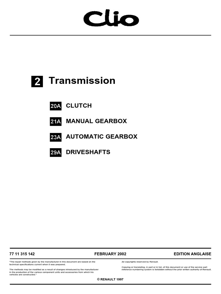 Renault | PDF | Manual Transmission | Automatic Transmission