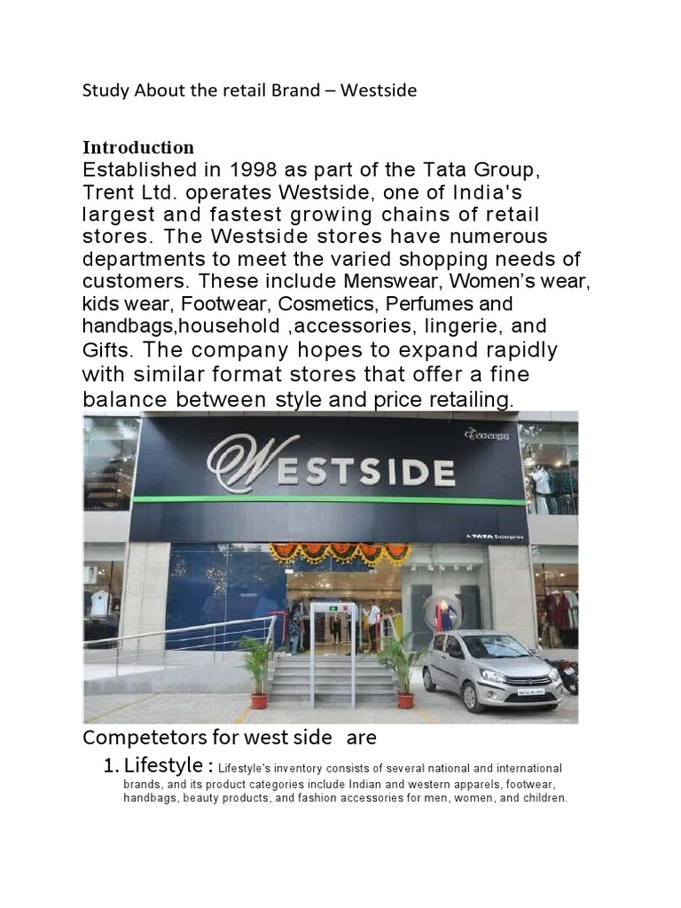 Westside Retail Analysis for Investors | PDF