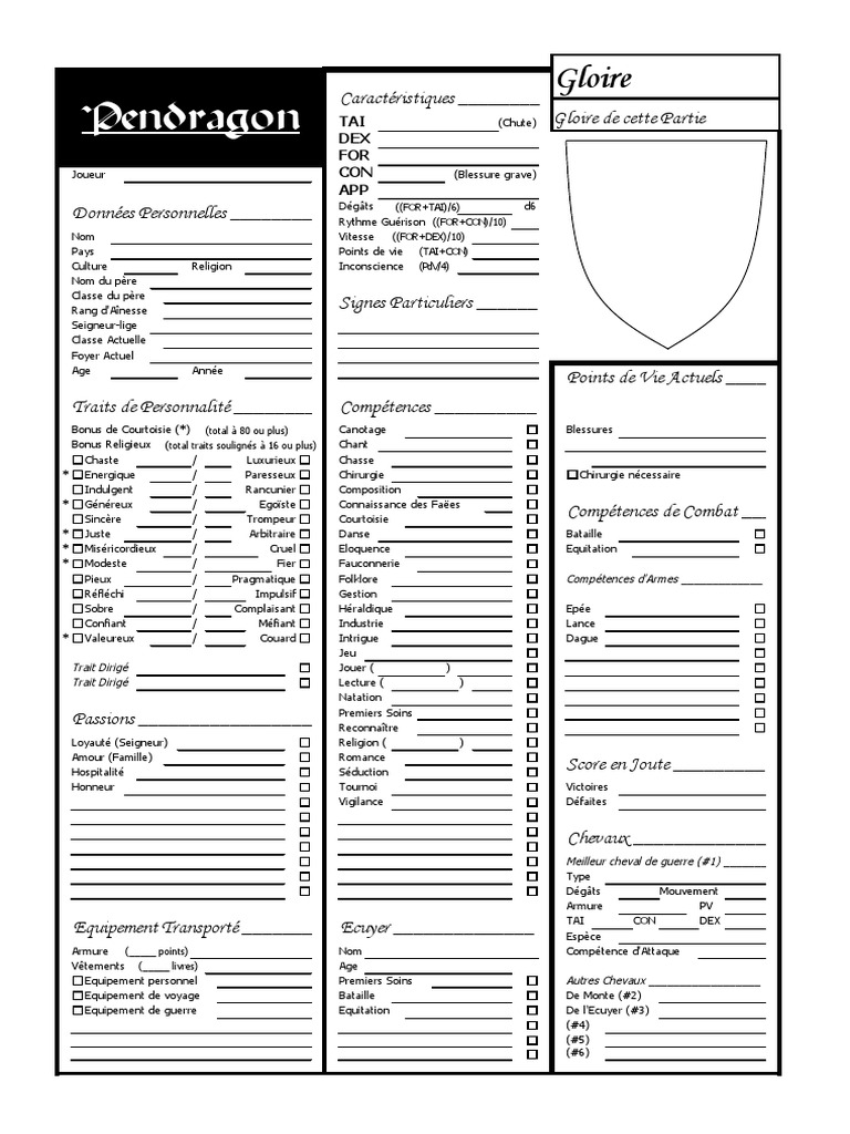 Pendragon PJ | PDF