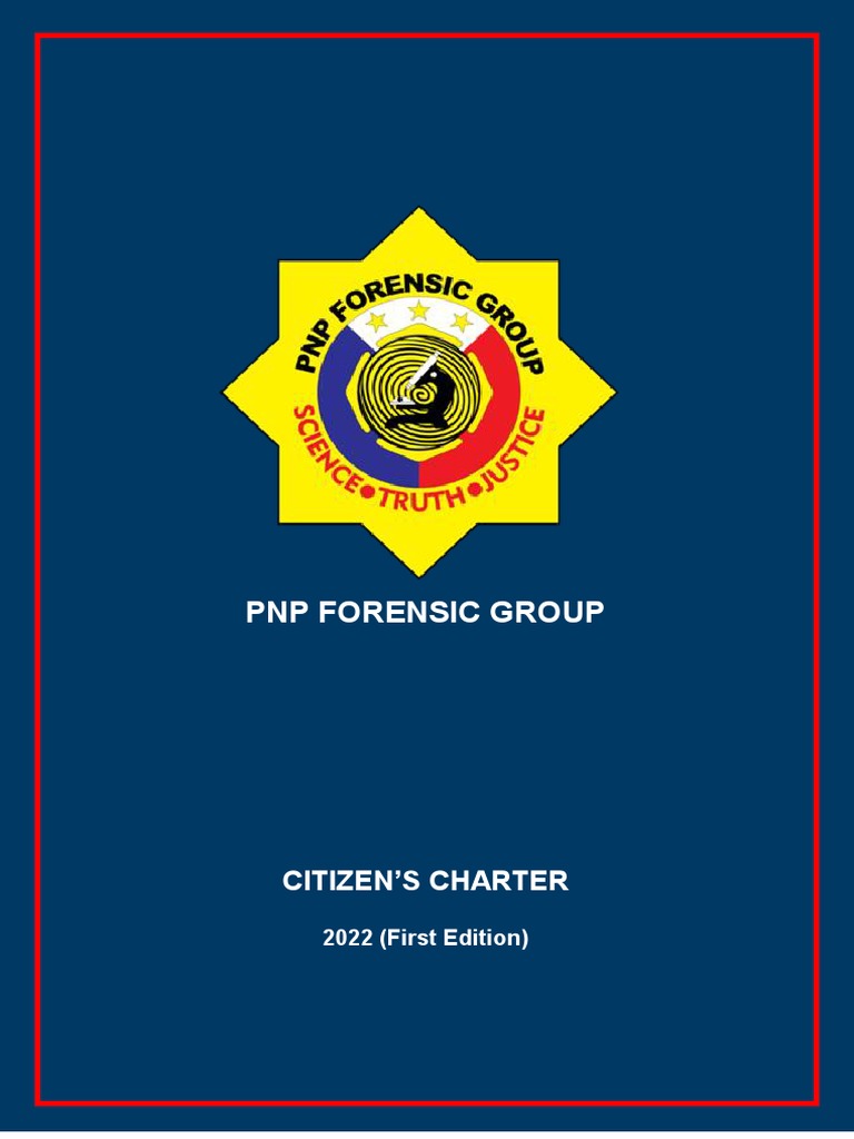 PNP Forensic Group Citizen's Charter: A Comprehensive Guide to Forensic ...