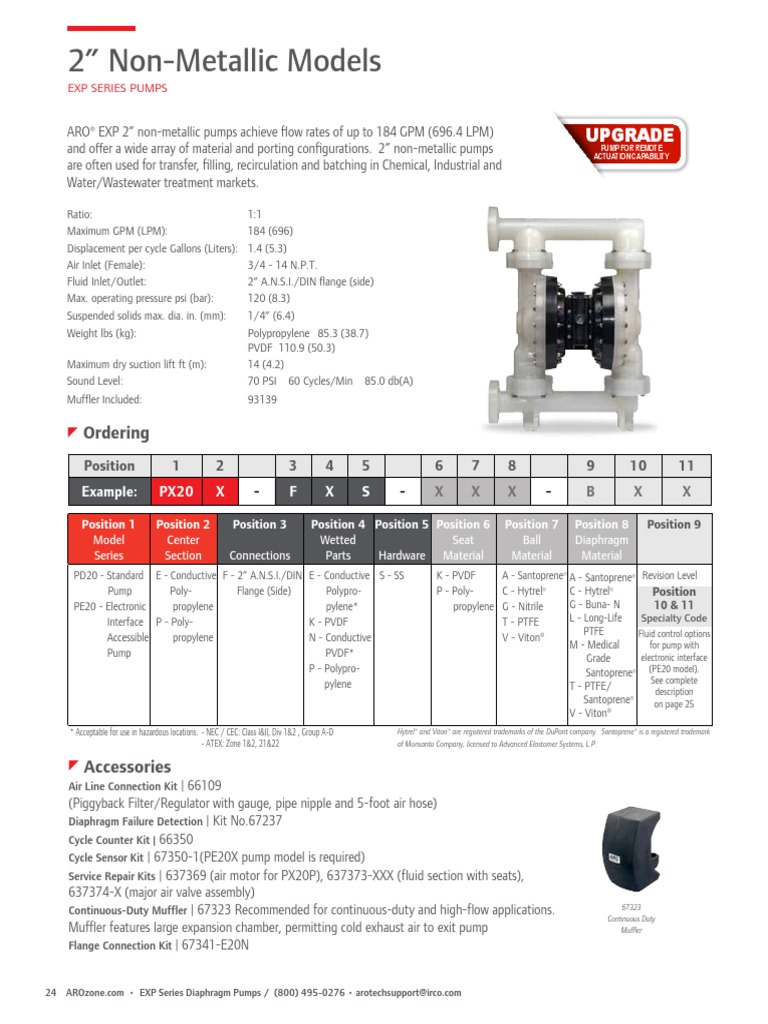 Diaphragma Pump PD20P-X-X-B Datasheet | PDF | Pump | Mechanical Engineering