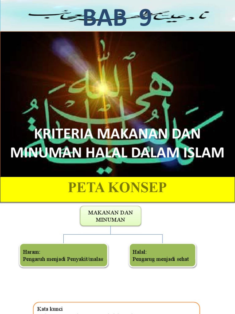 Peta Konsep Halal dan Haram Makanan | PDF