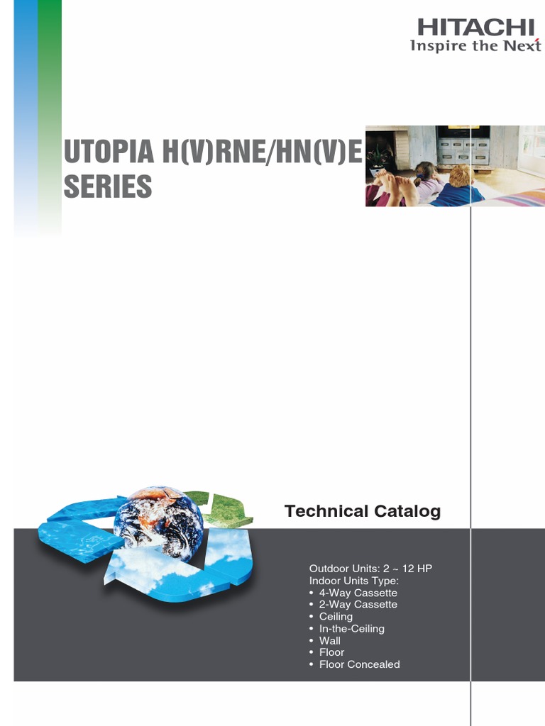 Technical - Manual HITACHI RAS-2HVRNE y Otras | PDF | Home & Garden | Computers