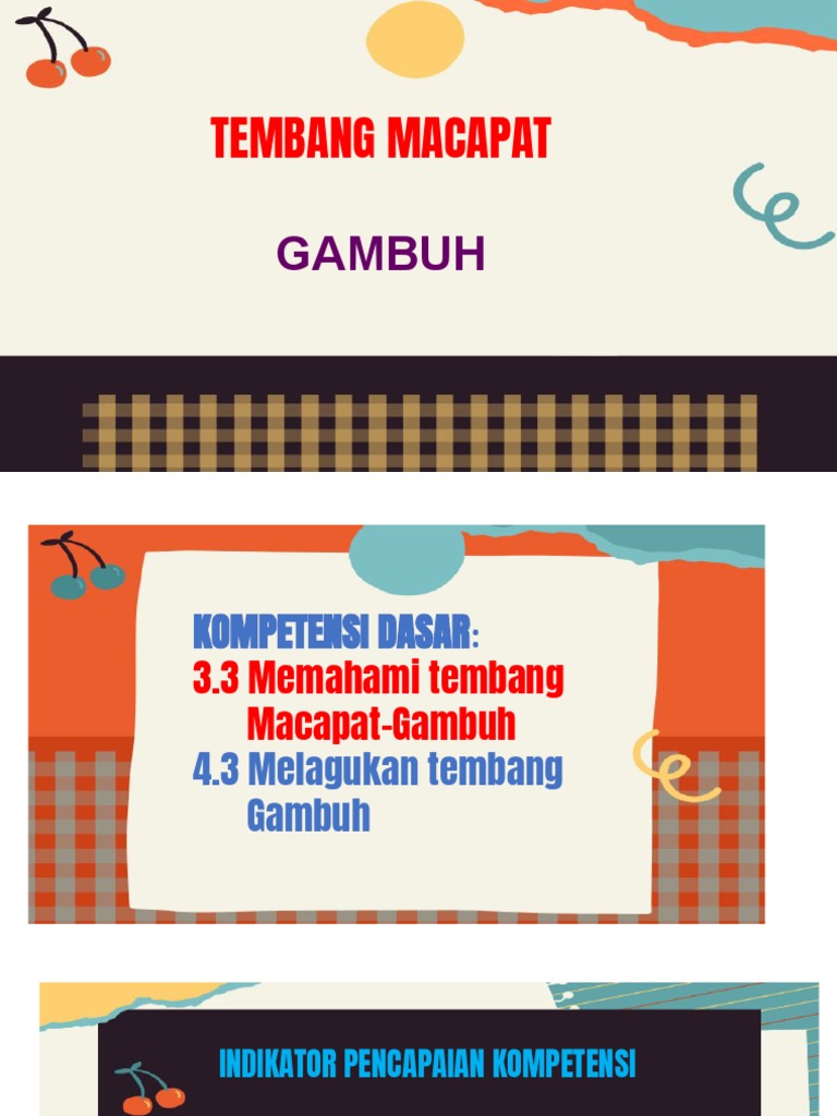02 Tembang Macapat-Gambuh | PDF