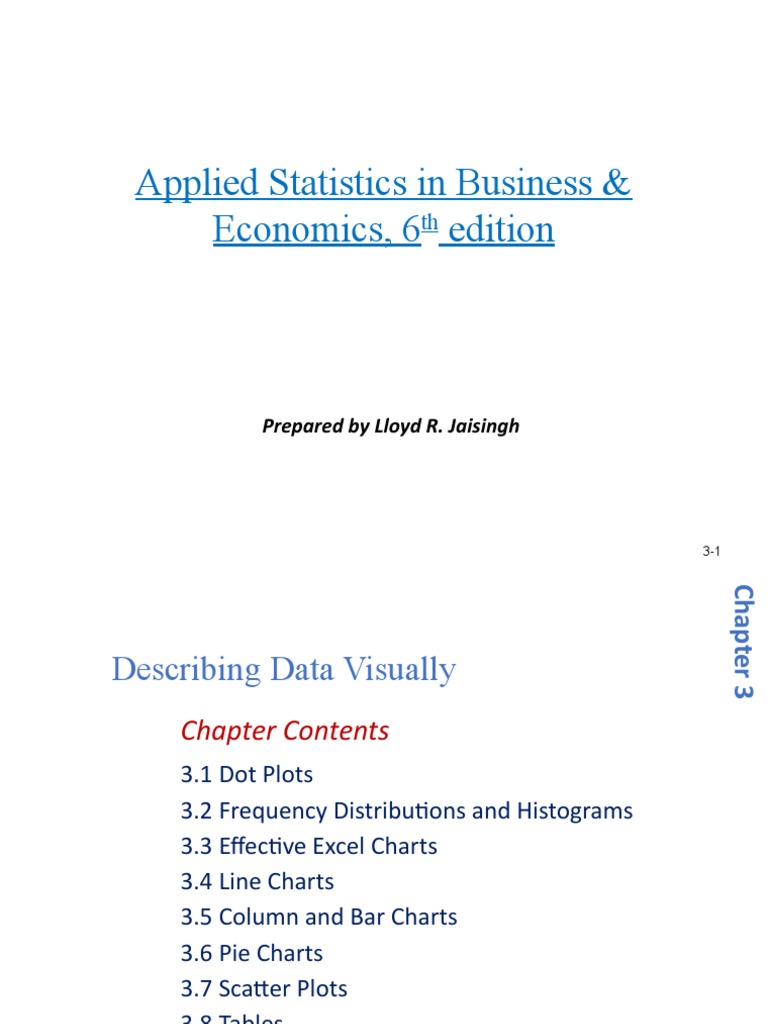 Chapter - Three - Graphical Data Analysis v3 | PDF | Histogram | Skewness Chapter - Three - Graphical Data Analysis v3 | PDF | Histogram | Skewness