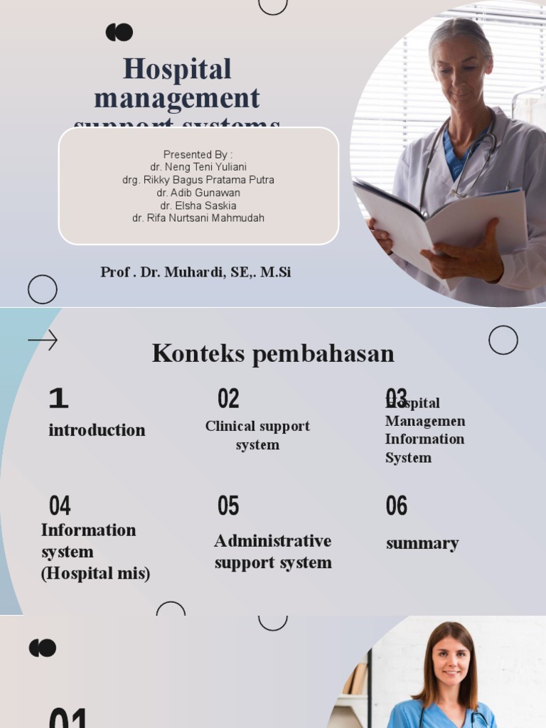 Hospital Managemen Support System | PDF | Kesehatan Holistik