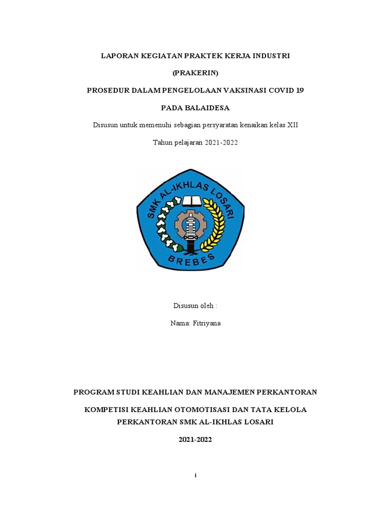 Dokumen Laporan PKL | PDF