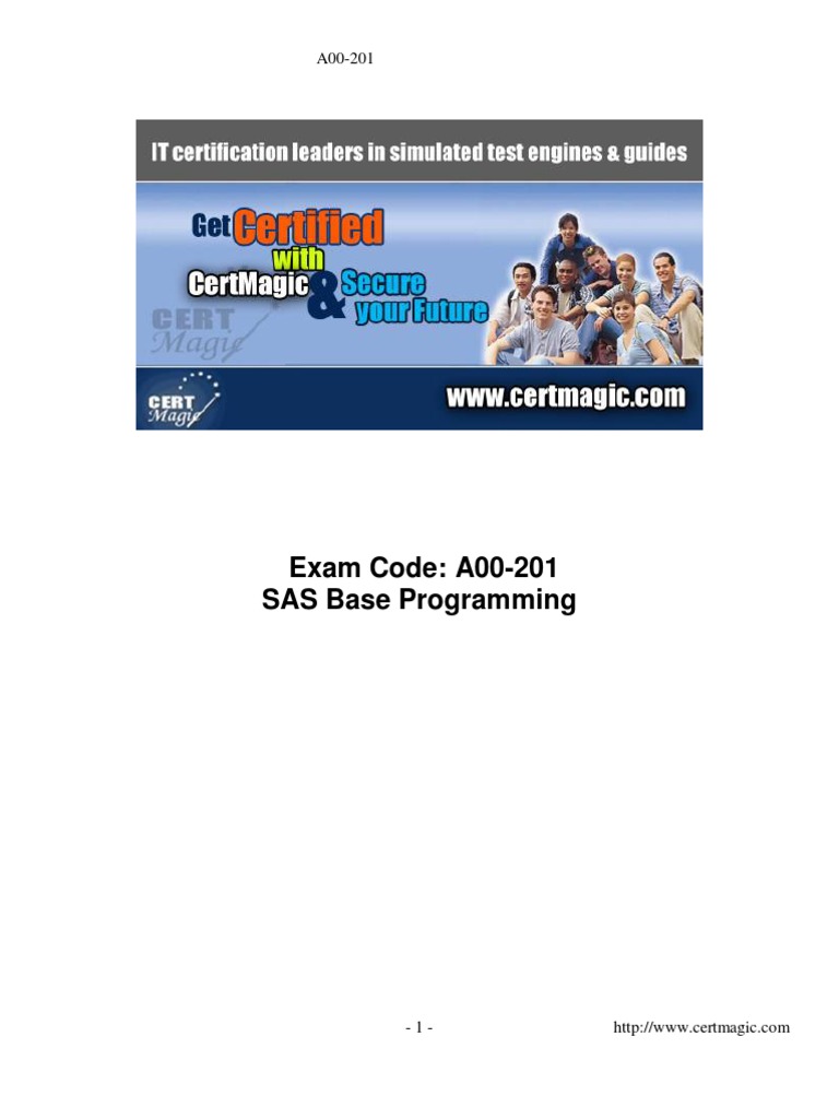 QnA - Base Certification | PDF | Sas (Software) | C (Programming Language)