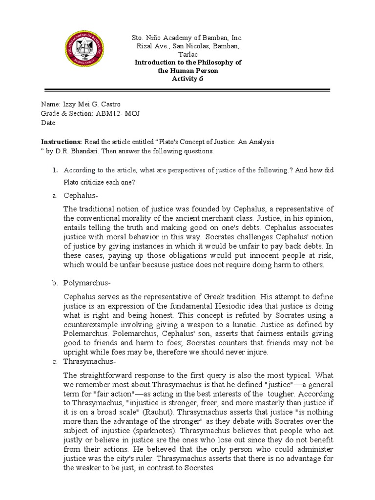 Philo Act6 Castro | PDF