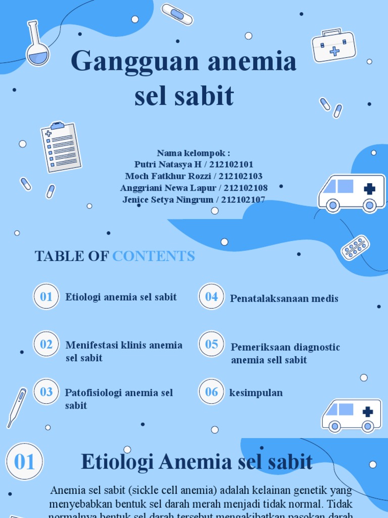 Anemia Sel Sabit | PDF | Sains & Matematika