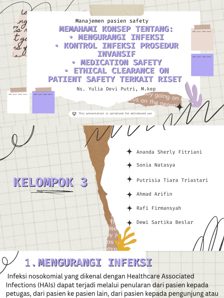 Memahami Konsep Tentang - Mengurangi Infeksi - Kontrol Infeksi Prosedur ...