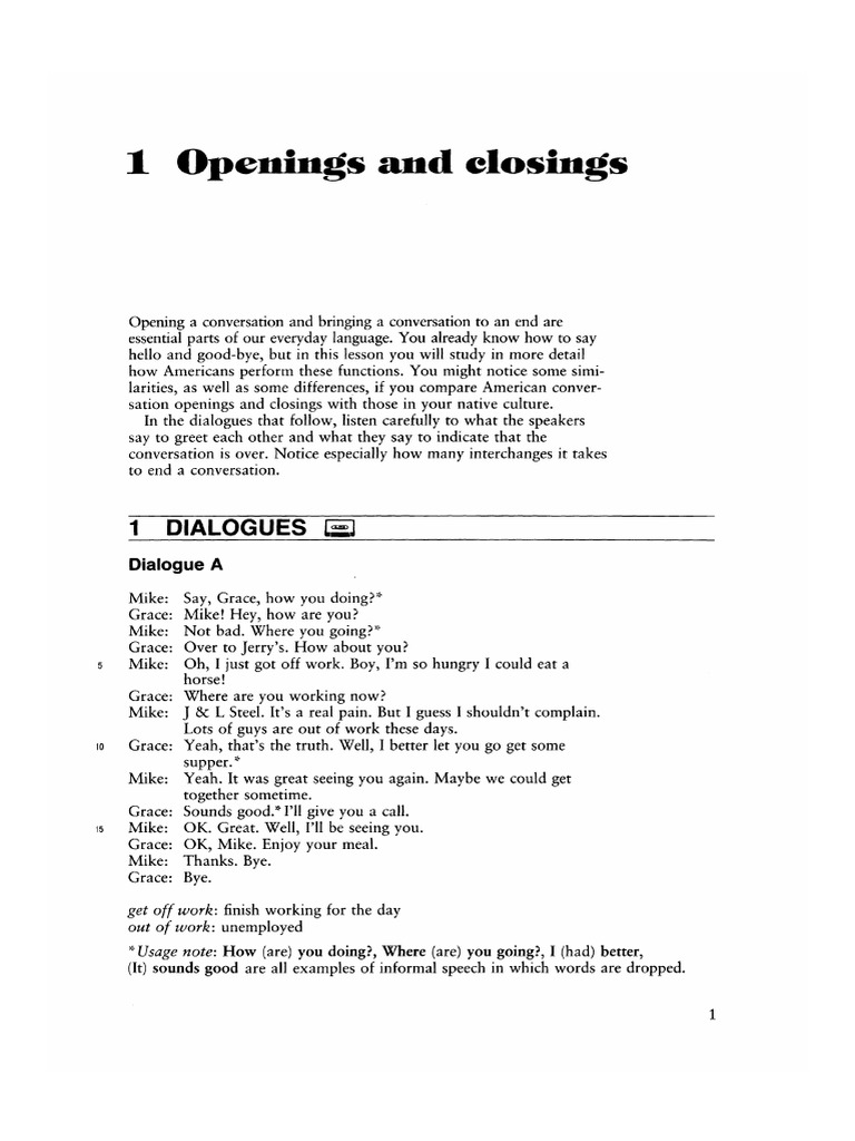 Greetings and Introductions | PDF