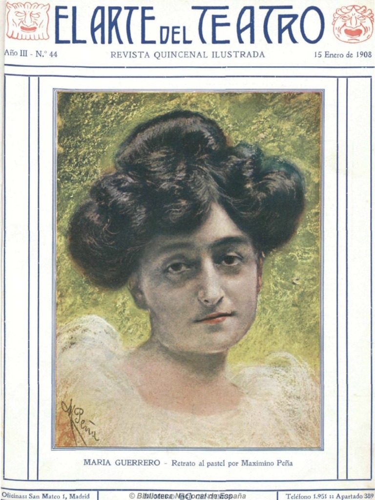 SubrayadaEl Arte de El Teatro (Madrid. 1906) - 15-1-1908 | PDF | Teatro