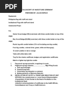 Investiture Script BSP and GSP (Filipino) | PDF | Girl Guiding And Girl ...