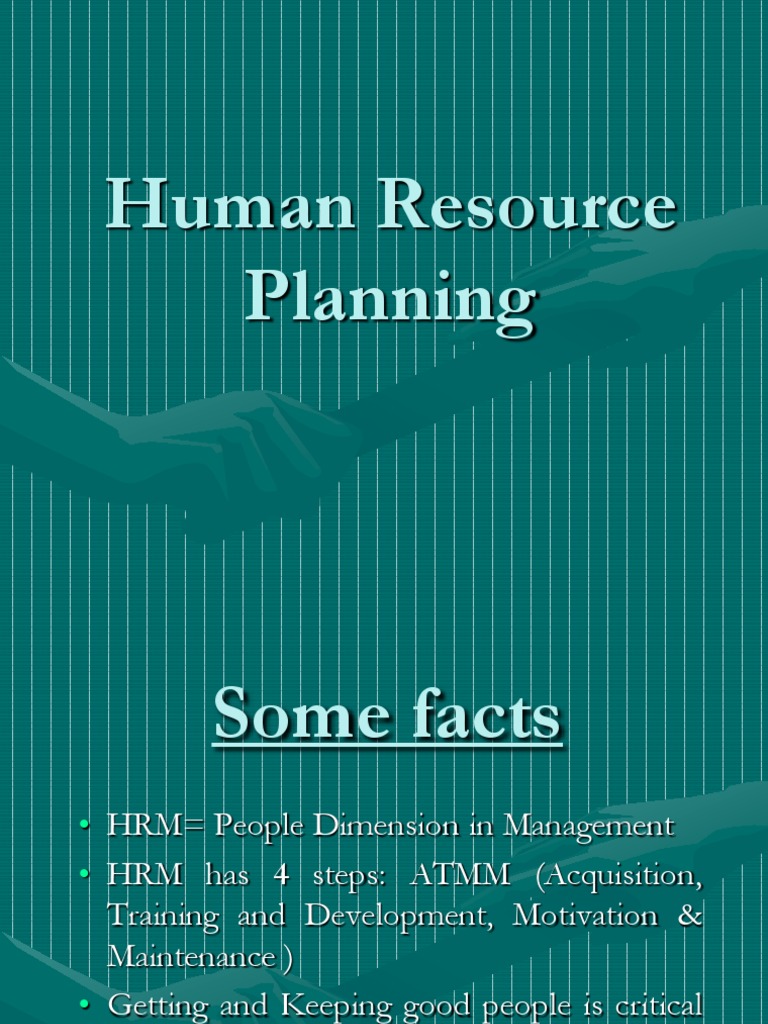 Human Resource Planning | PDF | Human Resource Management | Business