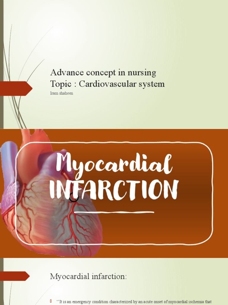 ACN Unit3 | PDF | Myocardial Infarction | Electrocardiography
