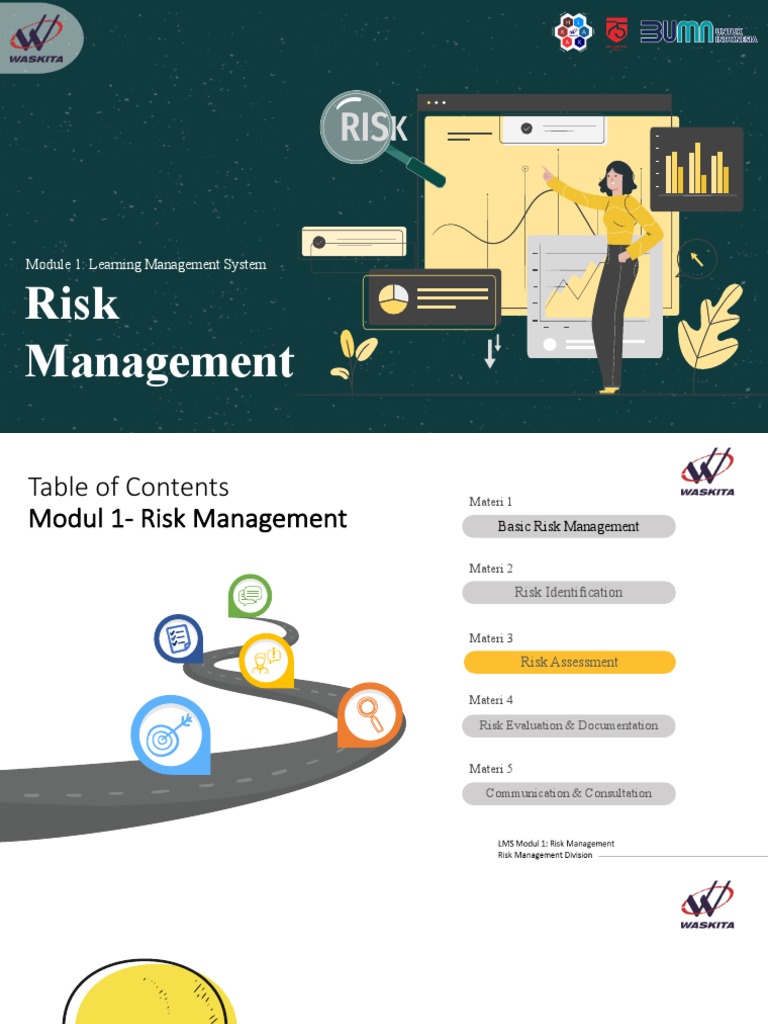 Modul 1, Materi 3-Risk Assessment PPT Only | PDF