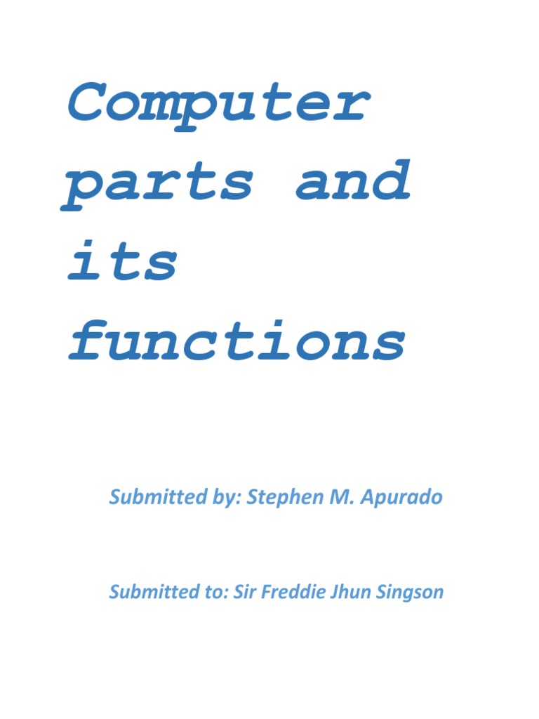 Computer Hardware | PDF Computer Hardware | PDF