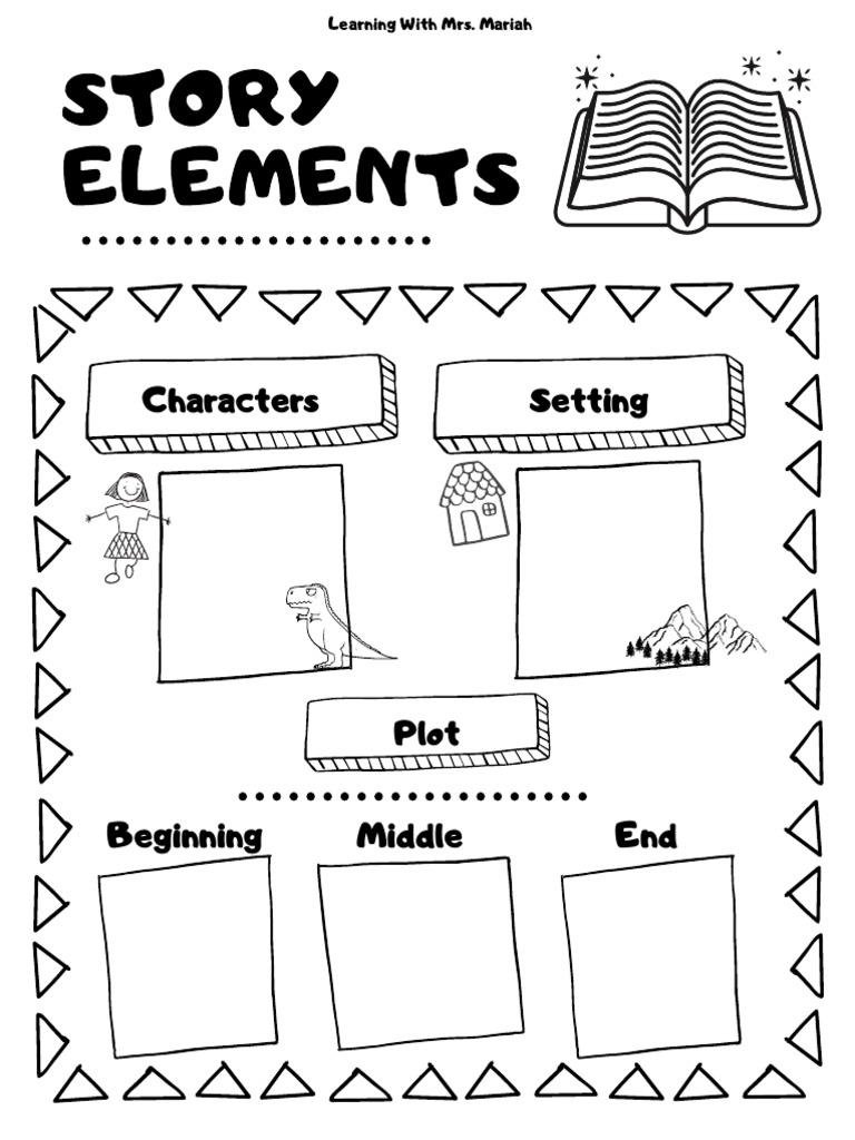 Story Elements: Characters Setting | PDF