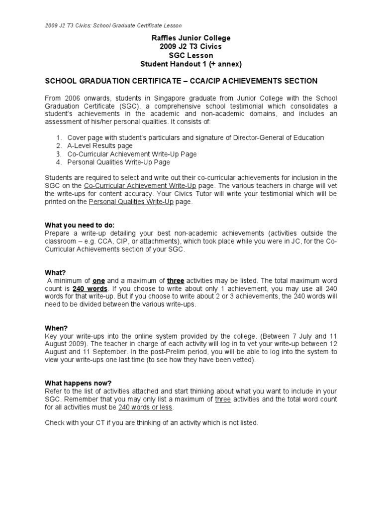 SGC For Students | PDF | Teaching Method | Teachers