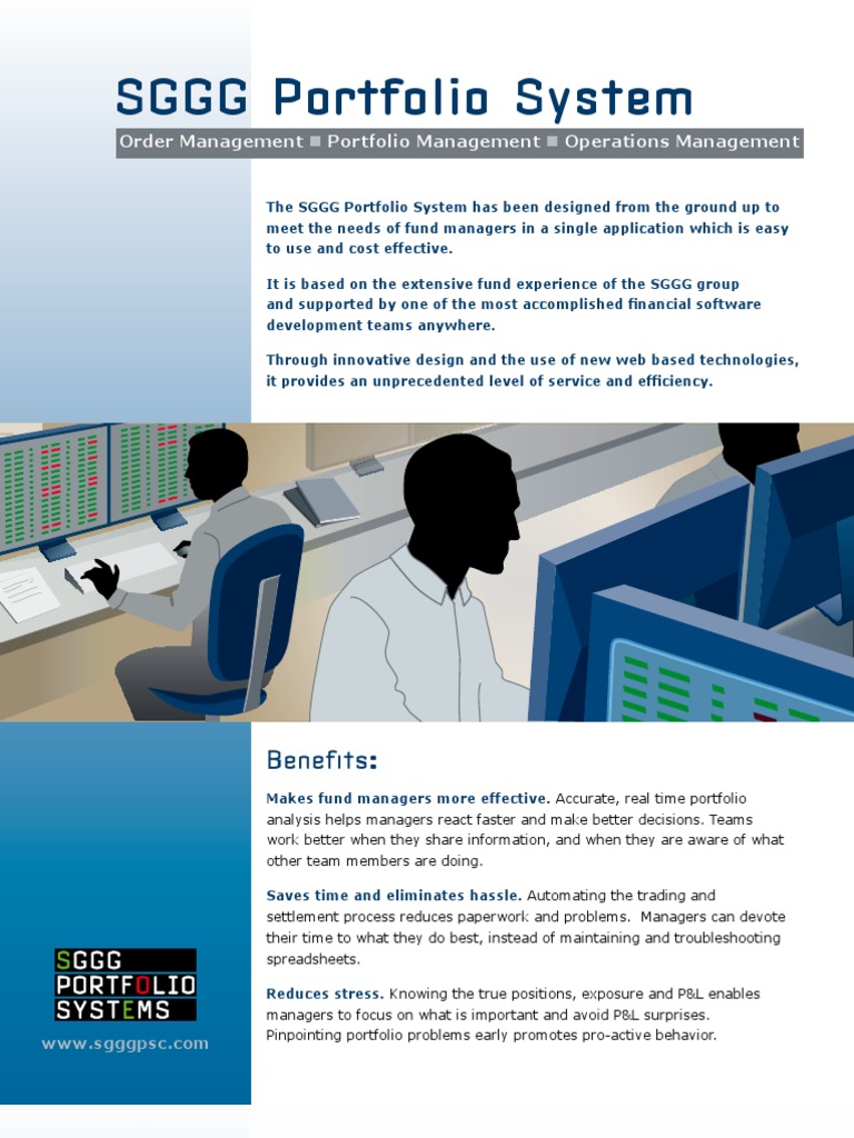 SGGG Portfolio System Datasheet | PDF | Investment Management ...