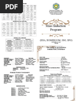 High School Induction Ceremony | PDF | Educational Stages | Students