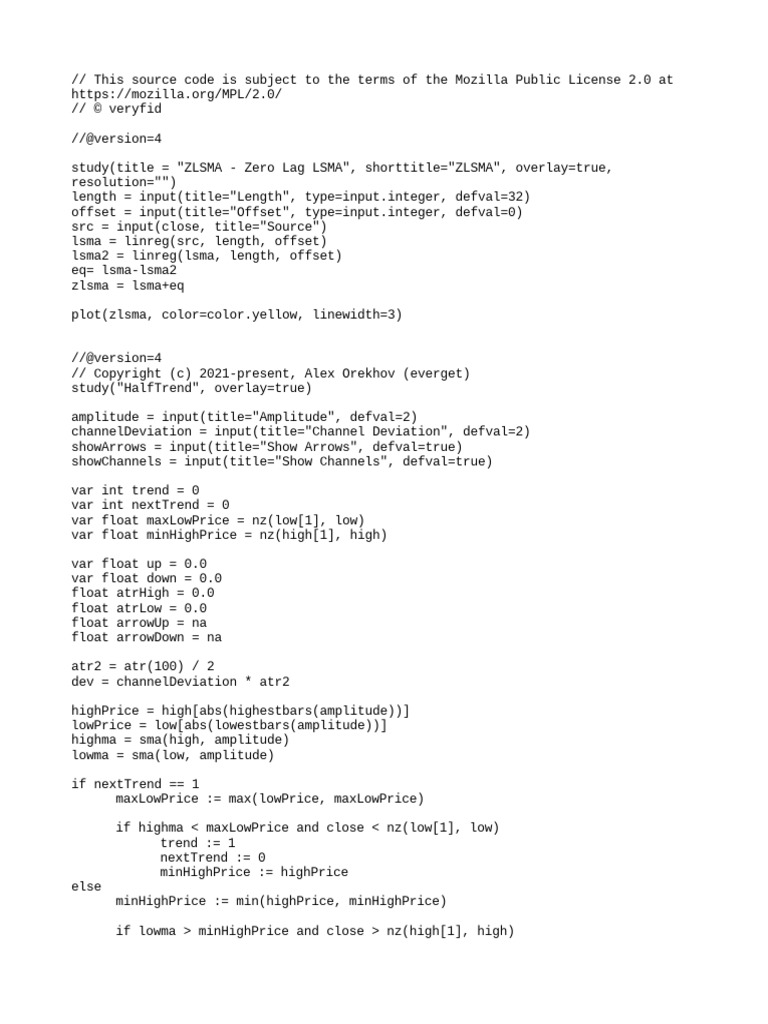 Zlsma + Half Tren | PDF