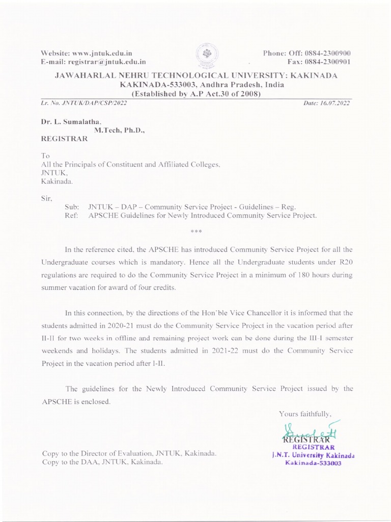 Community Service Project | PDF