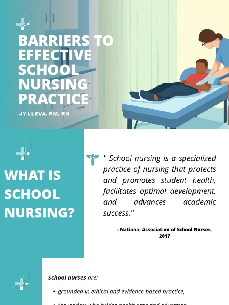 Barriers to Effective School Nursing | PDF | Nursing | Vaccines