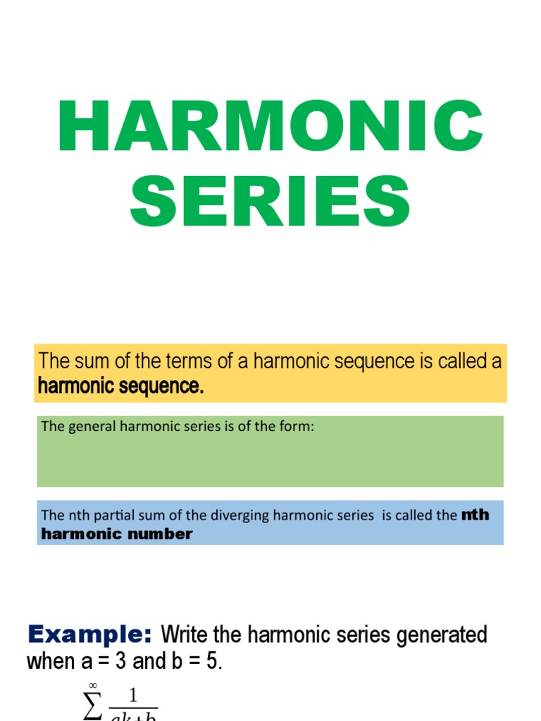 Harmonic Series | PDF | Prime Number | Numbers