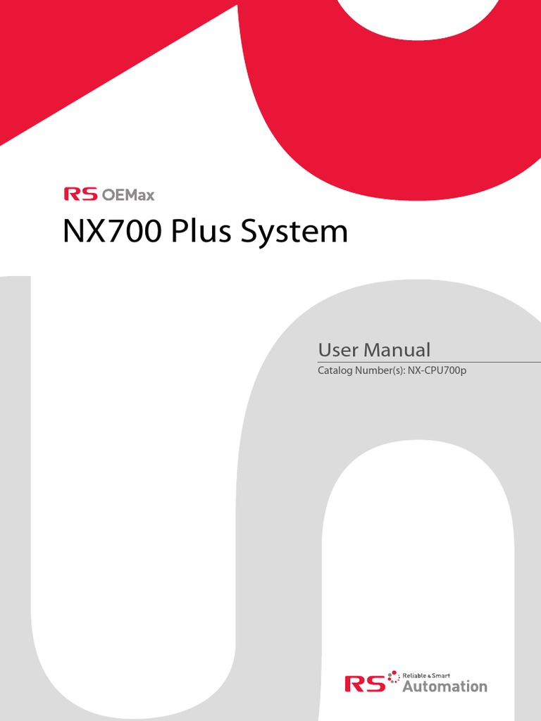 NX700 Um003a Cpu700p en | PDF | Programmable Logic Controller | Automation
