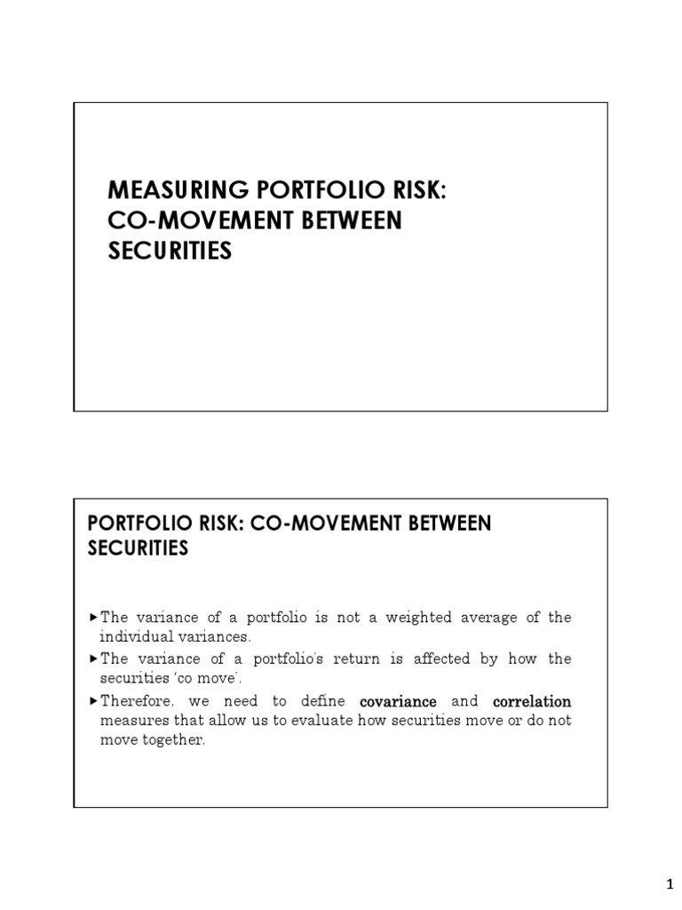 C2 M2 Diversification PortfolioRisk | PDF | Diversification (Finance ...