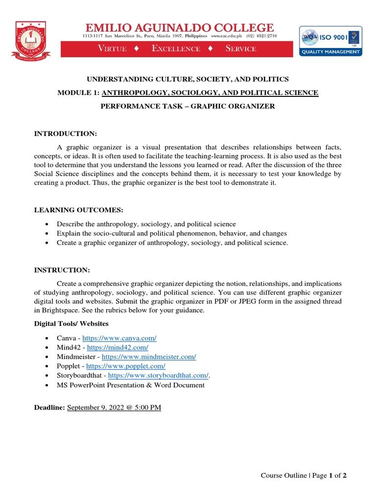 PETA - Graphic Organizer | PDF | Sociology | Science