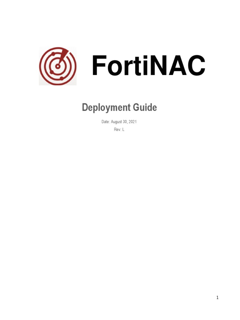 FortiNAC Deployment Guide | PDF
