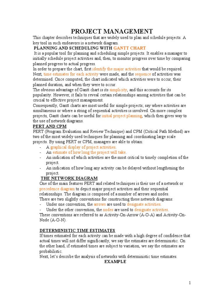 Project Management | PDF | Applied Mathematics | Algorithms Project Management | PDF | Applied Mathematics | Algorithms
