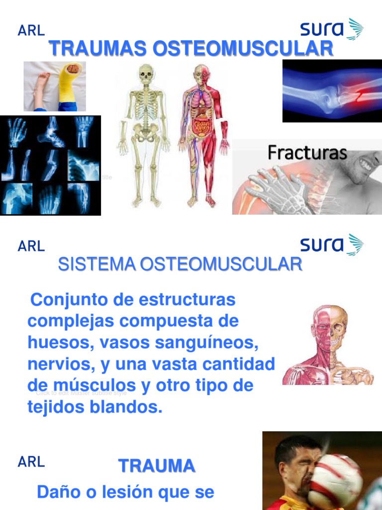 Mod 4. Traumas Osteomusculares | PDF | Lesión | Músculo esquelético