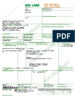 U.S. Customs Form: CBP Form 7533 - Inward Cargo Manifest For Vessel ...