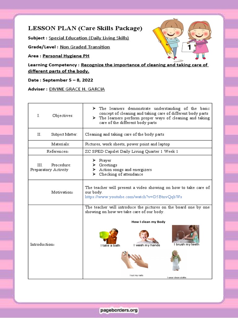 Lesson Plan Q1 W1 | PDF