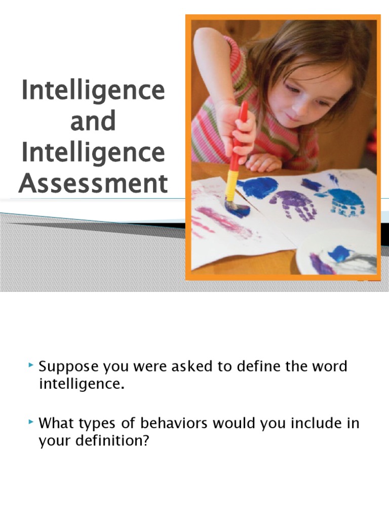 Understanding Intelligence Assessment | PDF | Wechsler Adult Intelligence Scale | Intelligence ...
