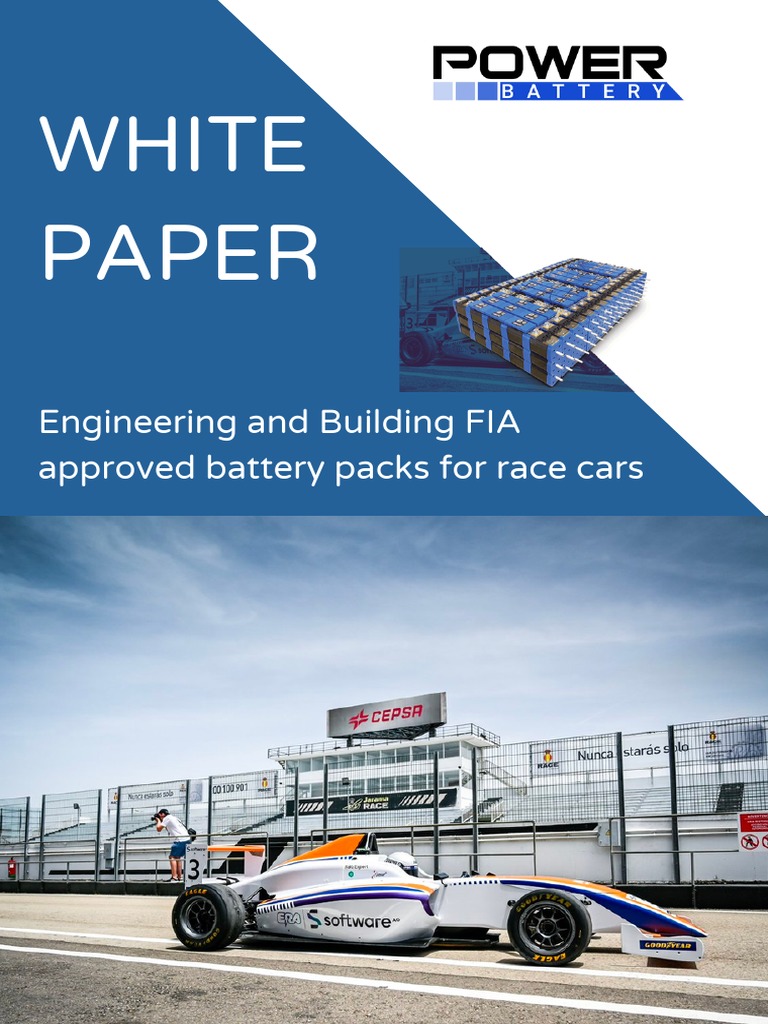White Paper Battery Packs For e Racing Cars | Download Free PDF ...