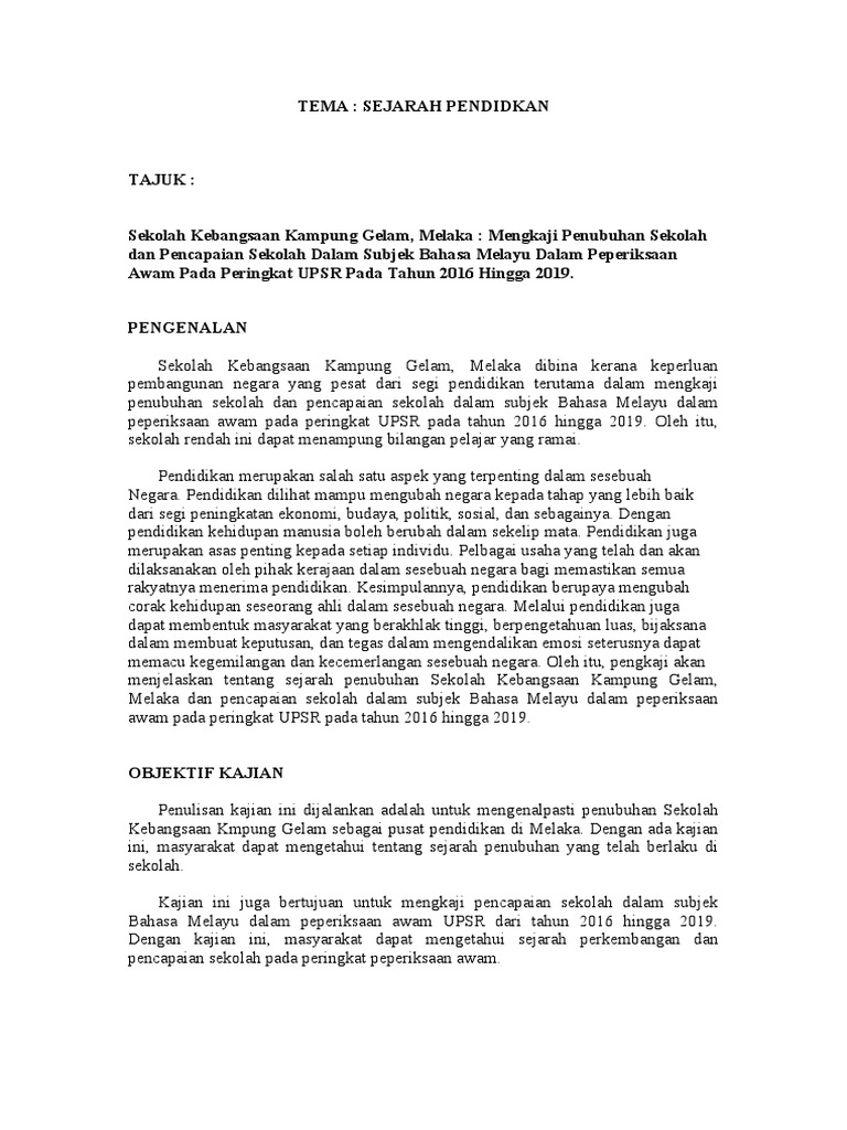 Tema Pendidikan | PDF