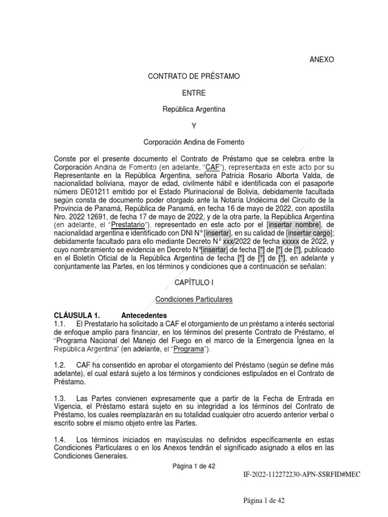 Decreto CAF | PDF | Negocios | Derecho